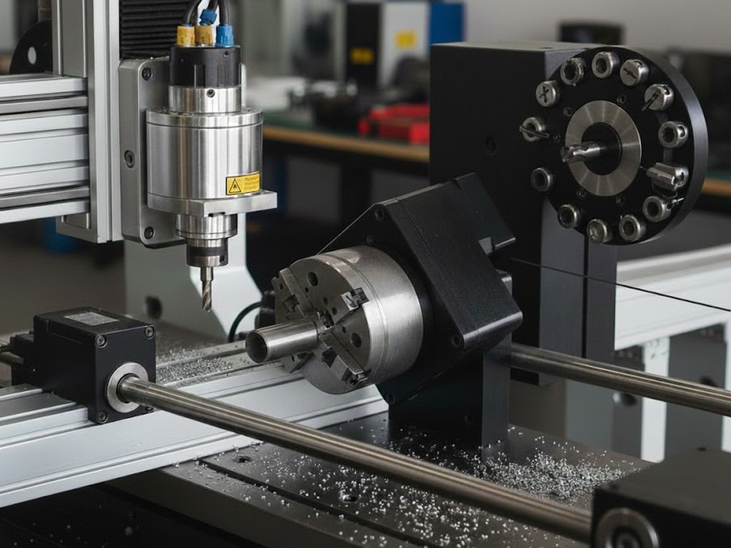 3-Axis vs 4-Axis vs 5-Axis CNC Machining: Key Differences